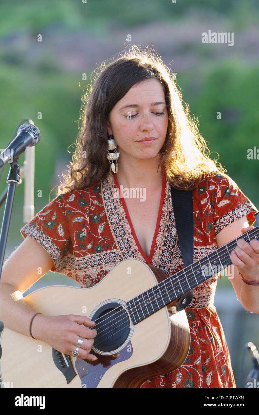 Meryl Elin Singing at Amlwch, Green Spaces Dark Skies event. Anglesey ...