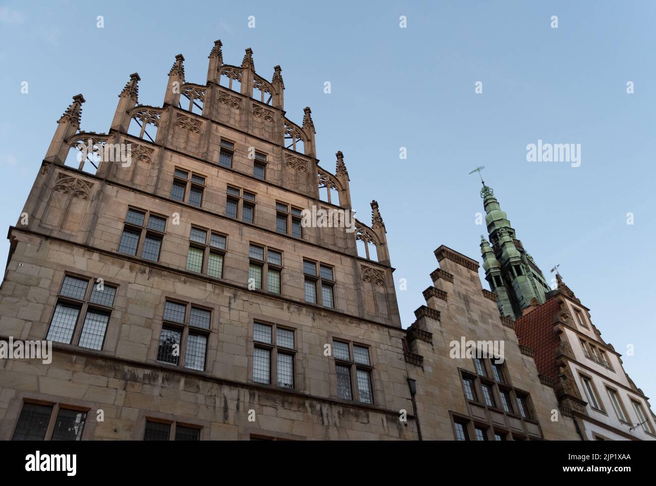 Muenster, Germany, July 8, 2022 Historical,buildings and architecture ...