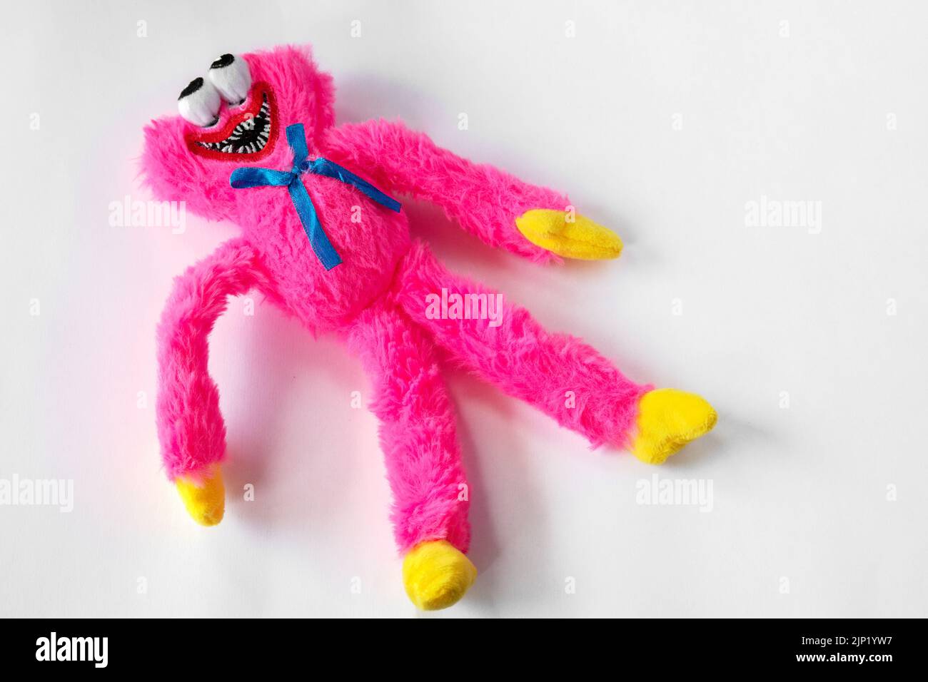 pink huggy wuggy poppy playtime Stock Photo - Alamy