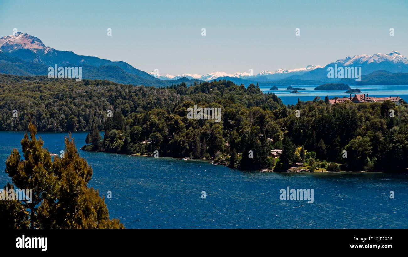 Lago Perito Moreno Oeste, Península Llao-Llao and Nahuel Huapi Lake ...