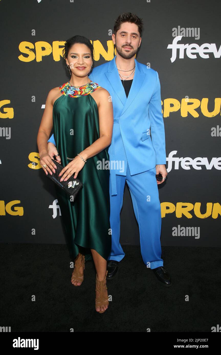 Los Angele, Ca. 14th Aug, 2022. Shakira Barrera, Matthew Furfaro at the ...