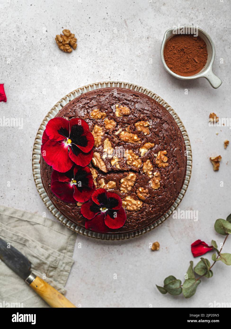 cake, nut cake, cakes, nut cakes Stock Photo - Alamy