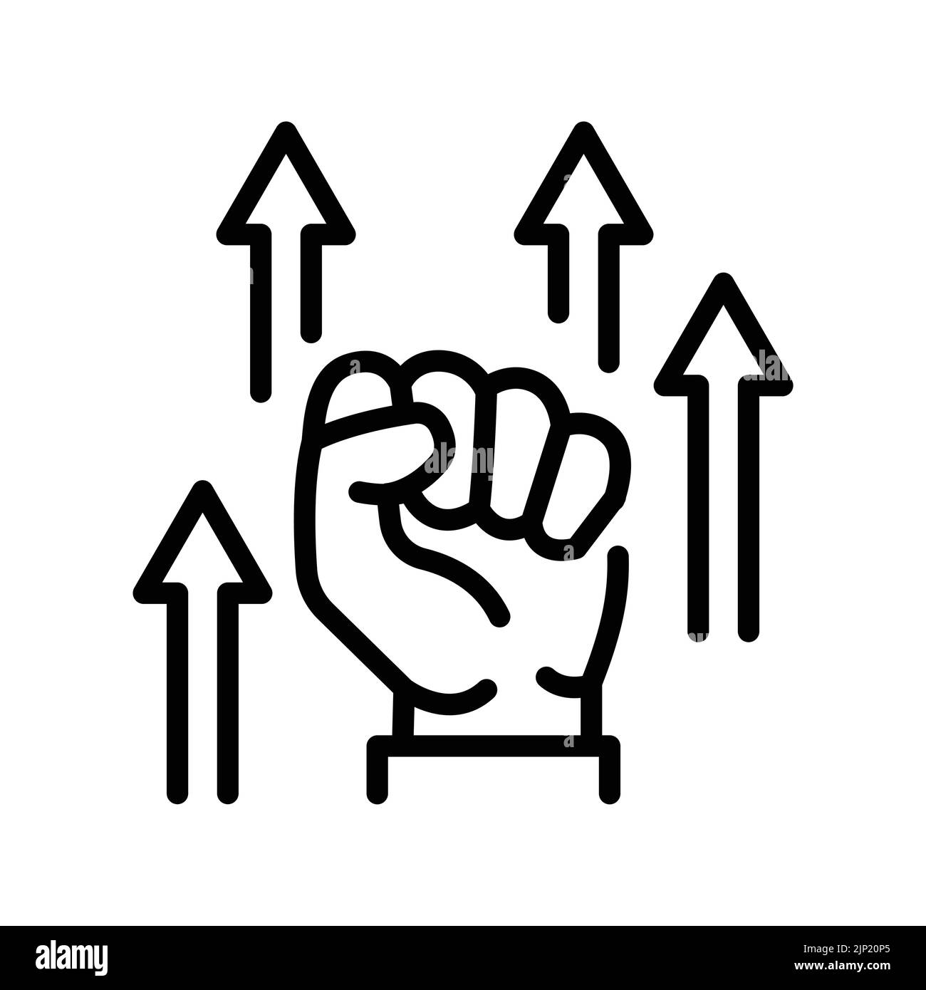 Motivation line drawing Stock Vector Images - Alamy