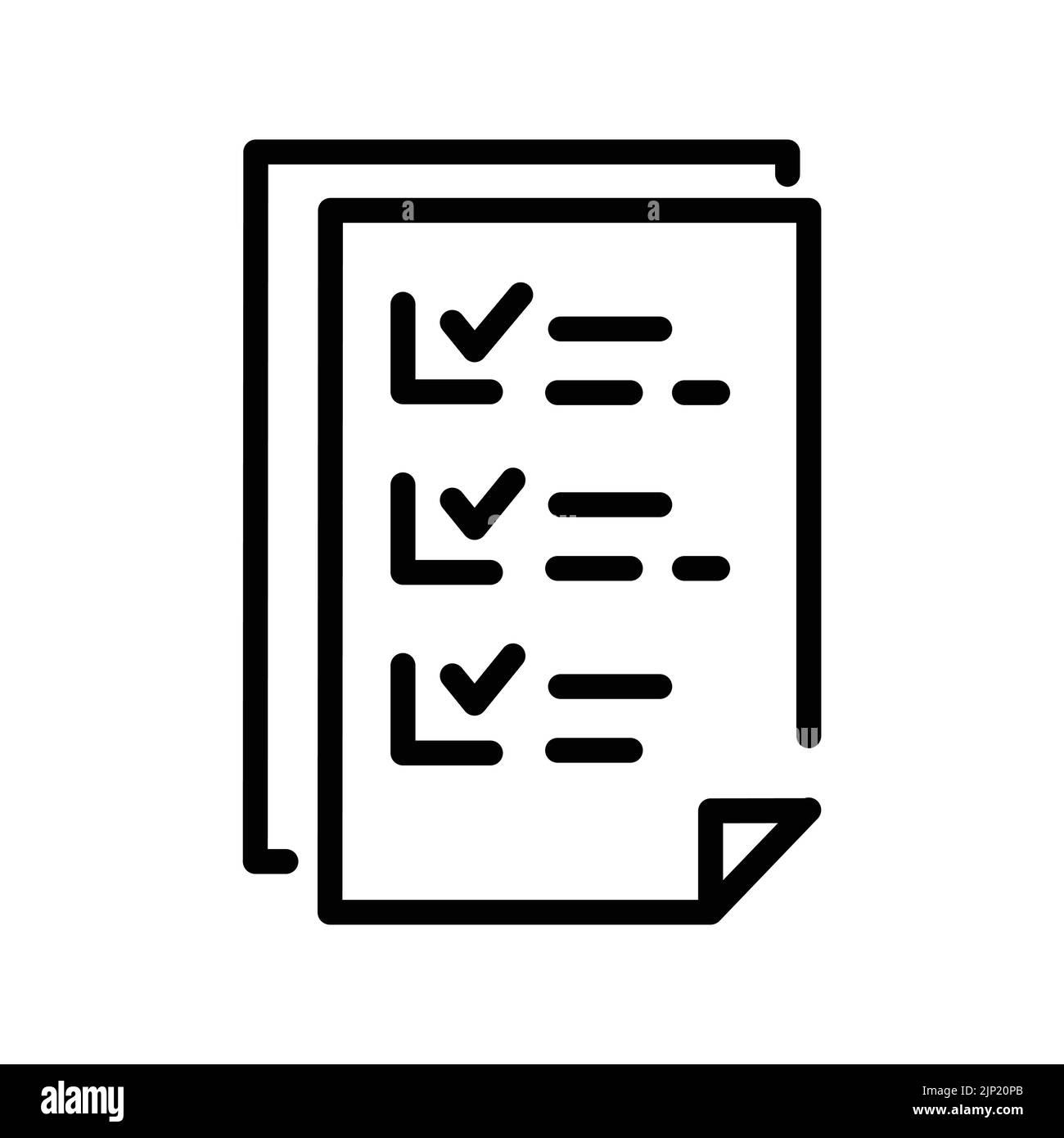 Plan paper list line hi-res stock photography and images - Alamy