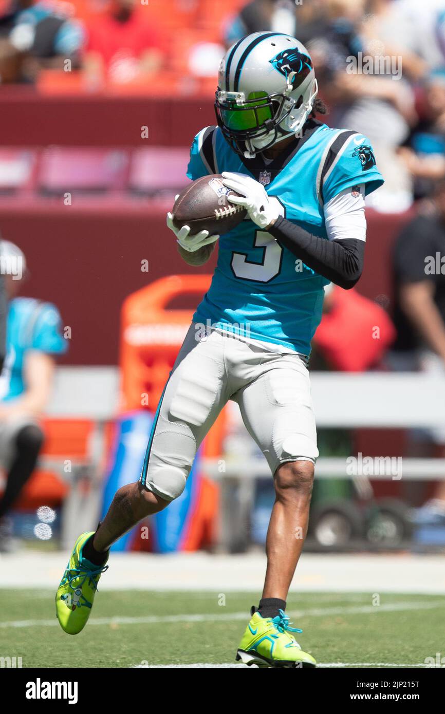 Carolina Panthers wide receiver Robbie Anderson (3) makes a practice ...