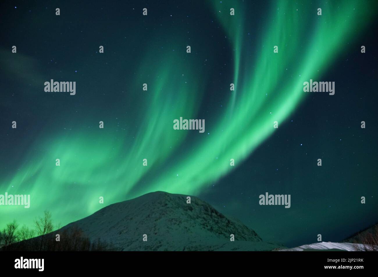 norway, stars sky, aurora, troms og finnmark, spektakulär, norways ...