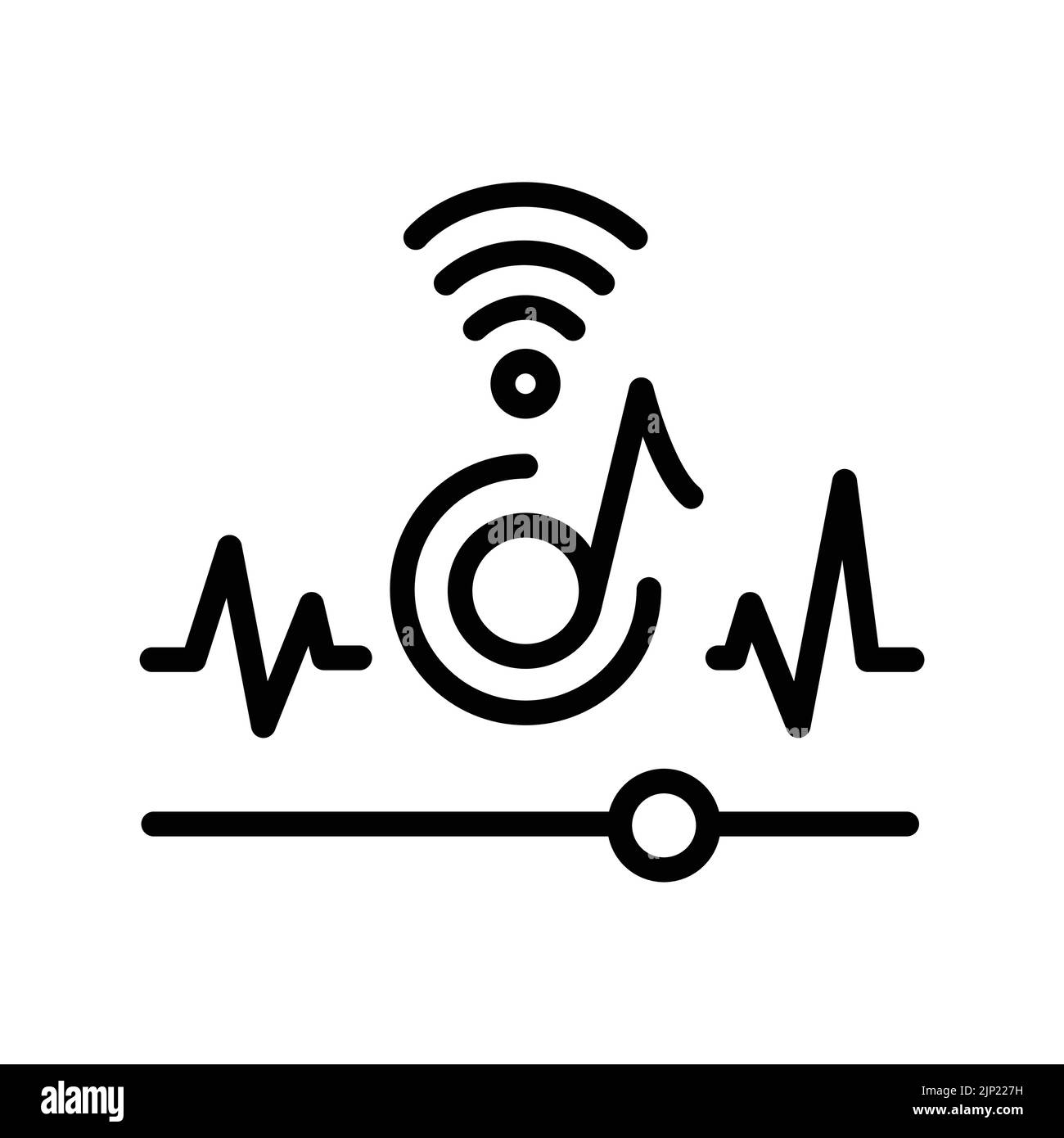 Subscribe music line icon. Online promotion Stock Vector Image & Art ...