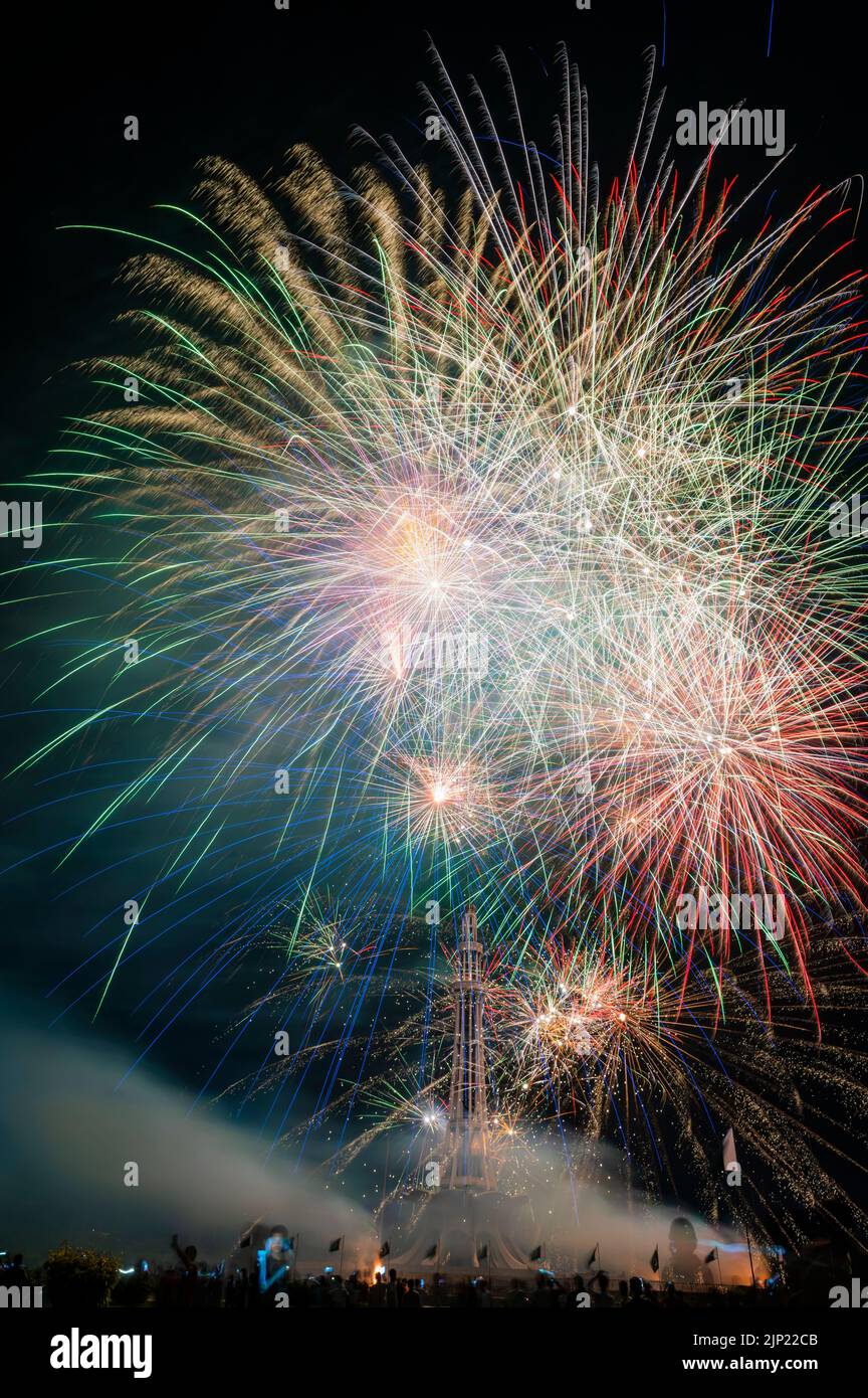 beautiful fireworks celebrations of independence day , firework on the ...