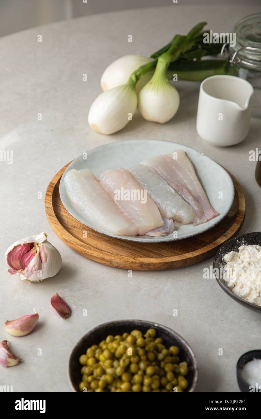 cooking, preparation, raw, fish fillet, to cook, preparations, raws ...