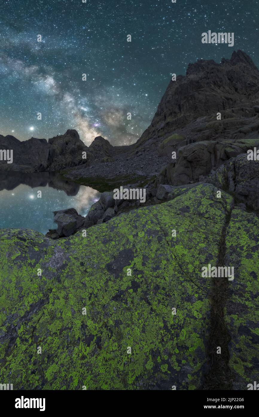 night, rocks, milky way, spektakulär, nights, milky ways Stock Photo ...