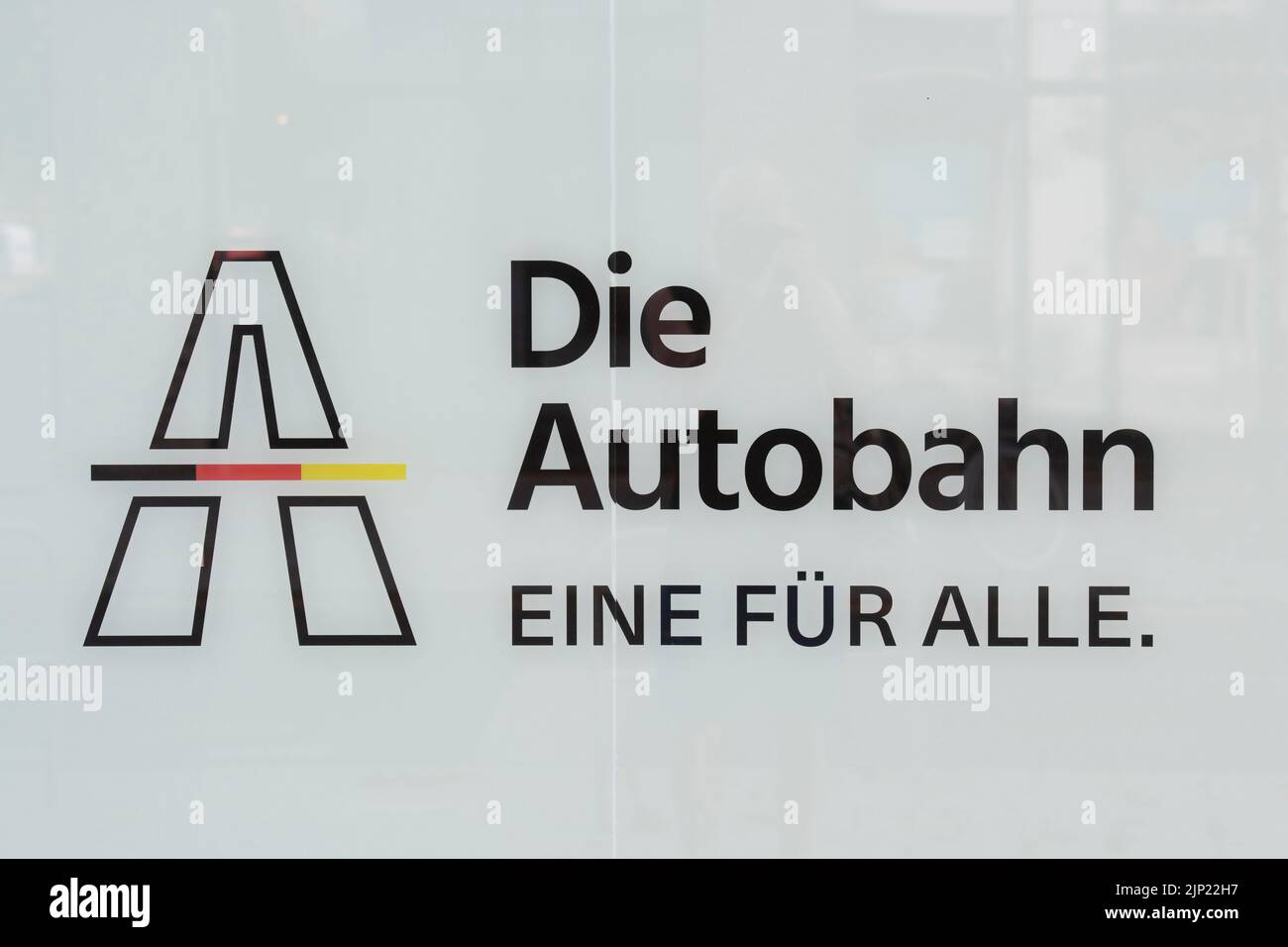 15 August 2022, Berlin: The logo of the federally owned company "Die ...