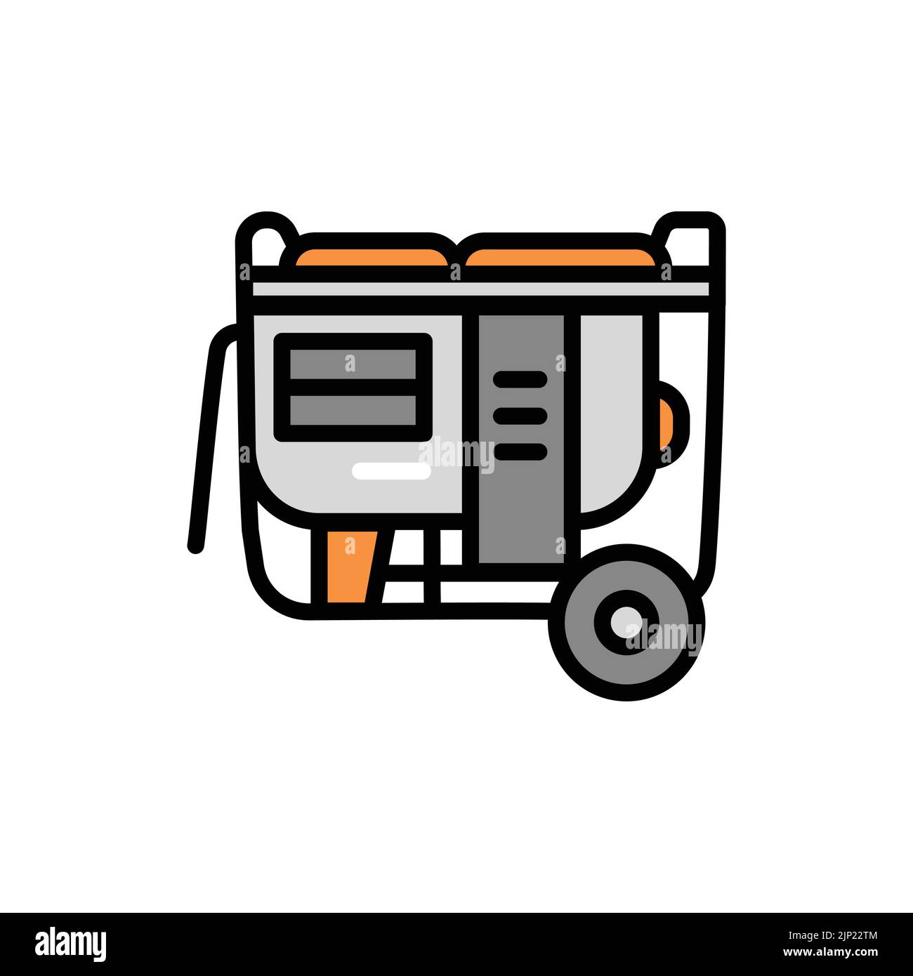 Diesel generator icon hi-res stock photography and images - Alamy