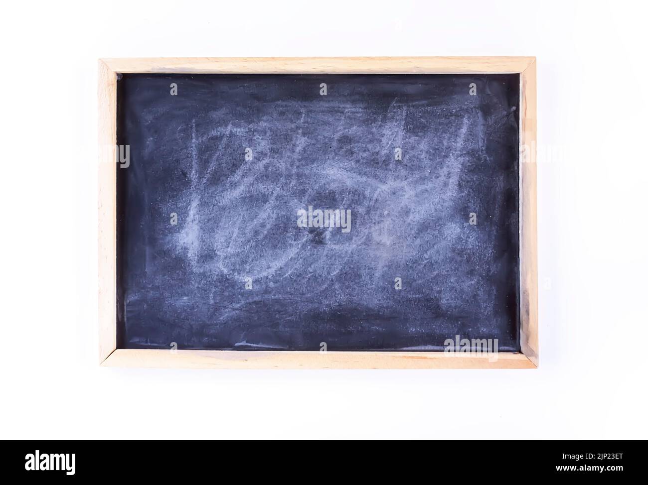 Chalkboard on a white background Stock Photo - Alamy