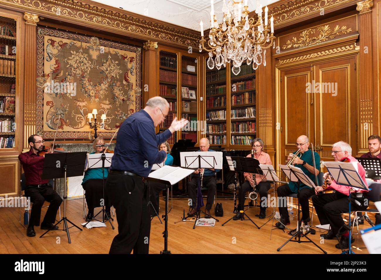 CoMA (Contemporary Music for All) musicians in rehearsal for CoMA ...