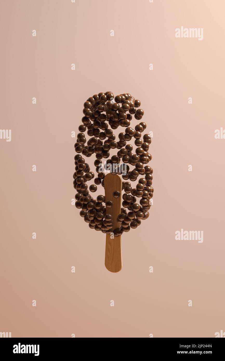 chocolate, chocolate frosting, popsicle, balls, cocoa, chocolates ...