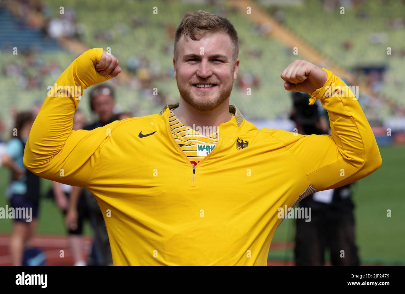Munich, Germany. 15th Aug, 2022. European Championships, athletics ...