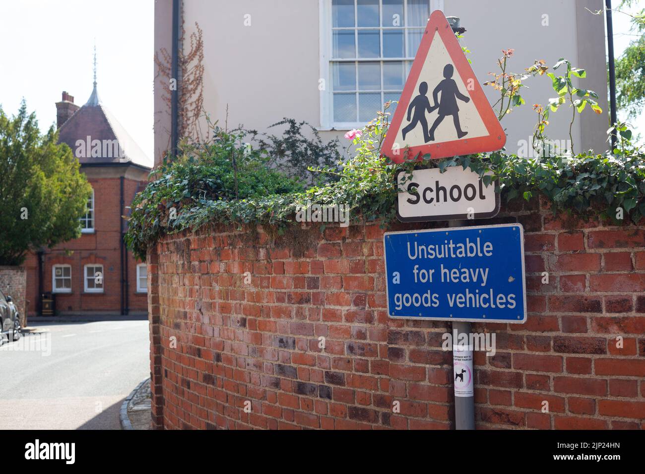 School Children Crossing Sign / Road Safety Driving / Driver Awareness ...