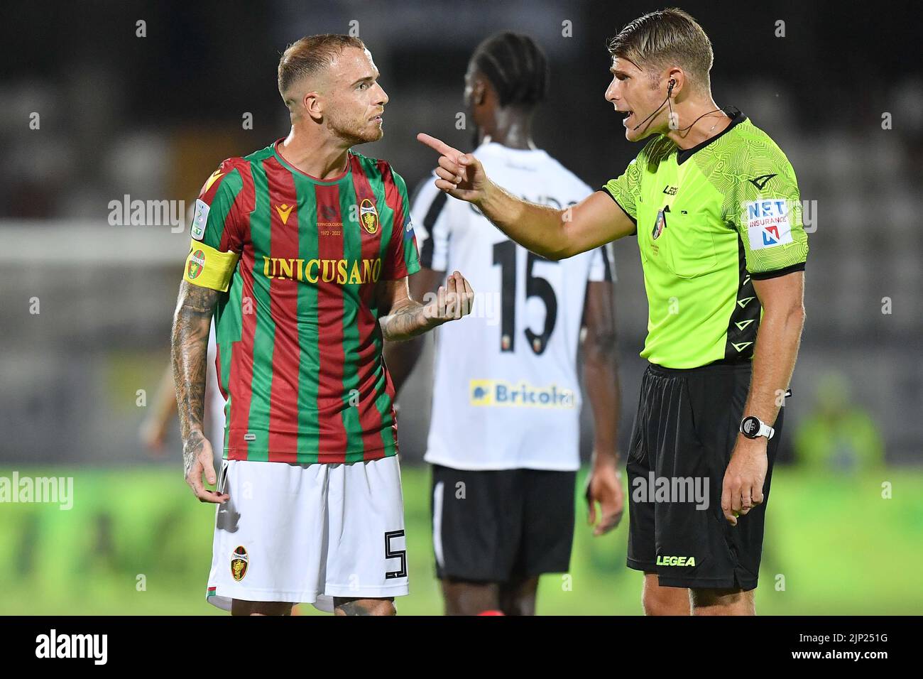 Cino e Lillo Del Luca stadium, Ascoli, Italy, August 14, 2022, Antonio ...