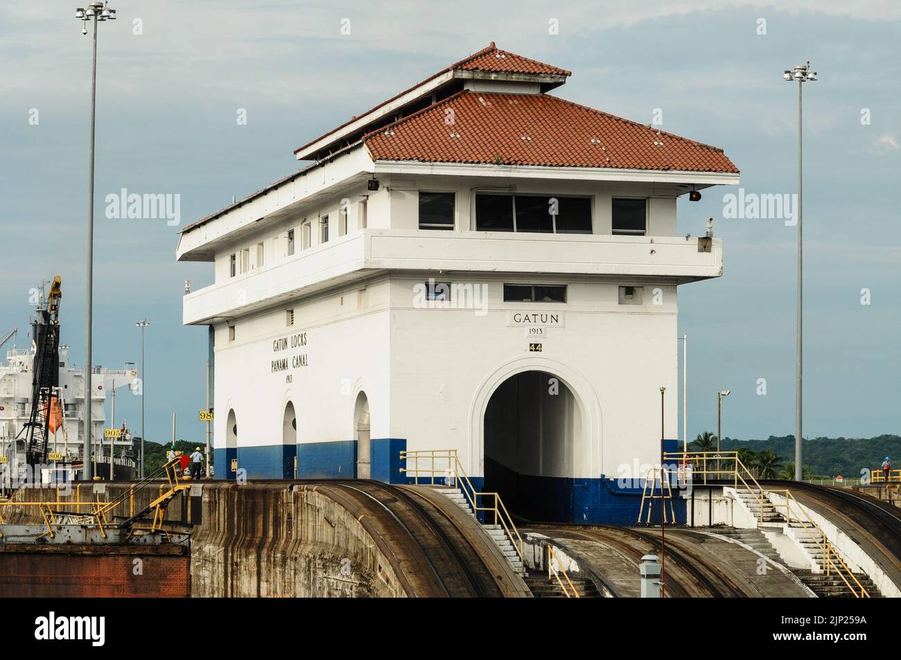 Princess cruises panama canal hi-res stock photography and images - Alamy