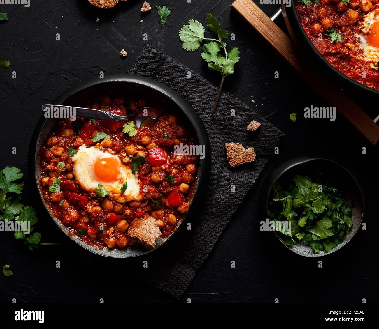 national dish, israeli kitchen, Shakshouka, national dishs Stock Photo ...