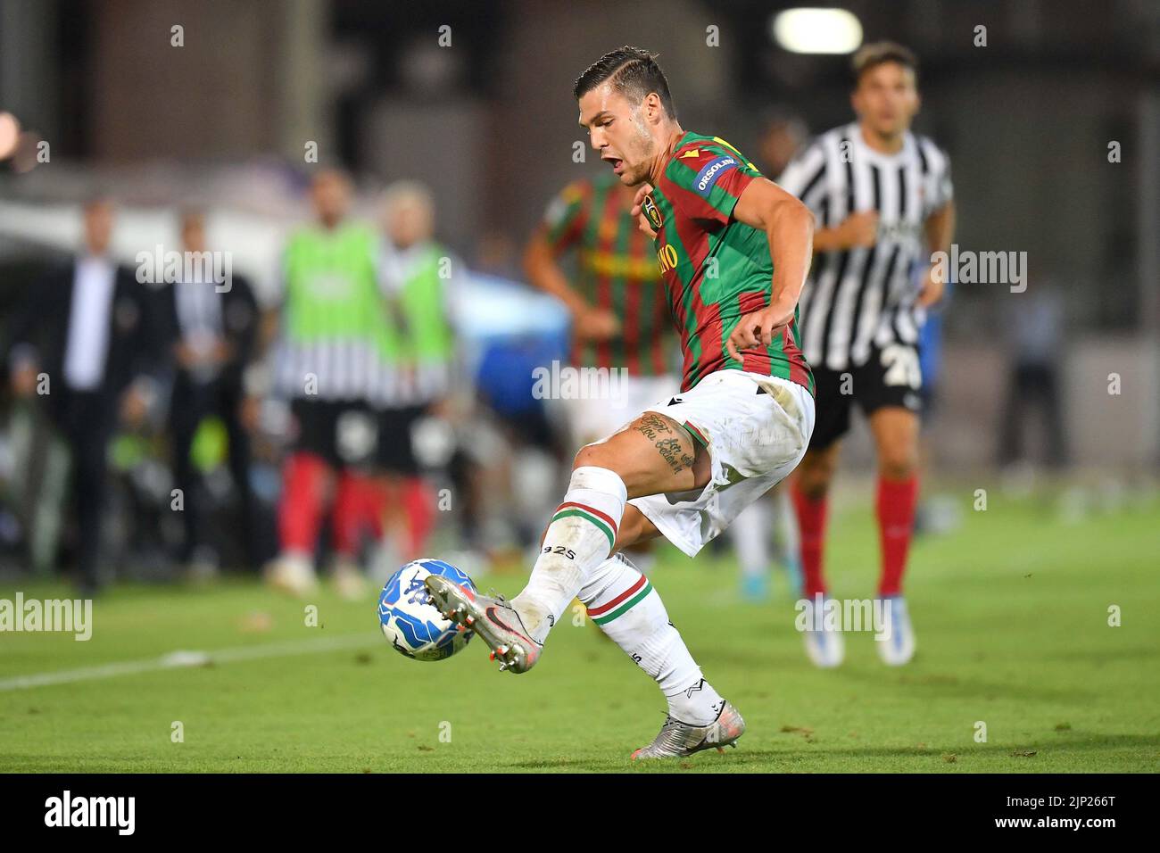 Cino e Lillo Del Luca stadium, Ascoli, Italy, August 14, 2022, Andrea ...