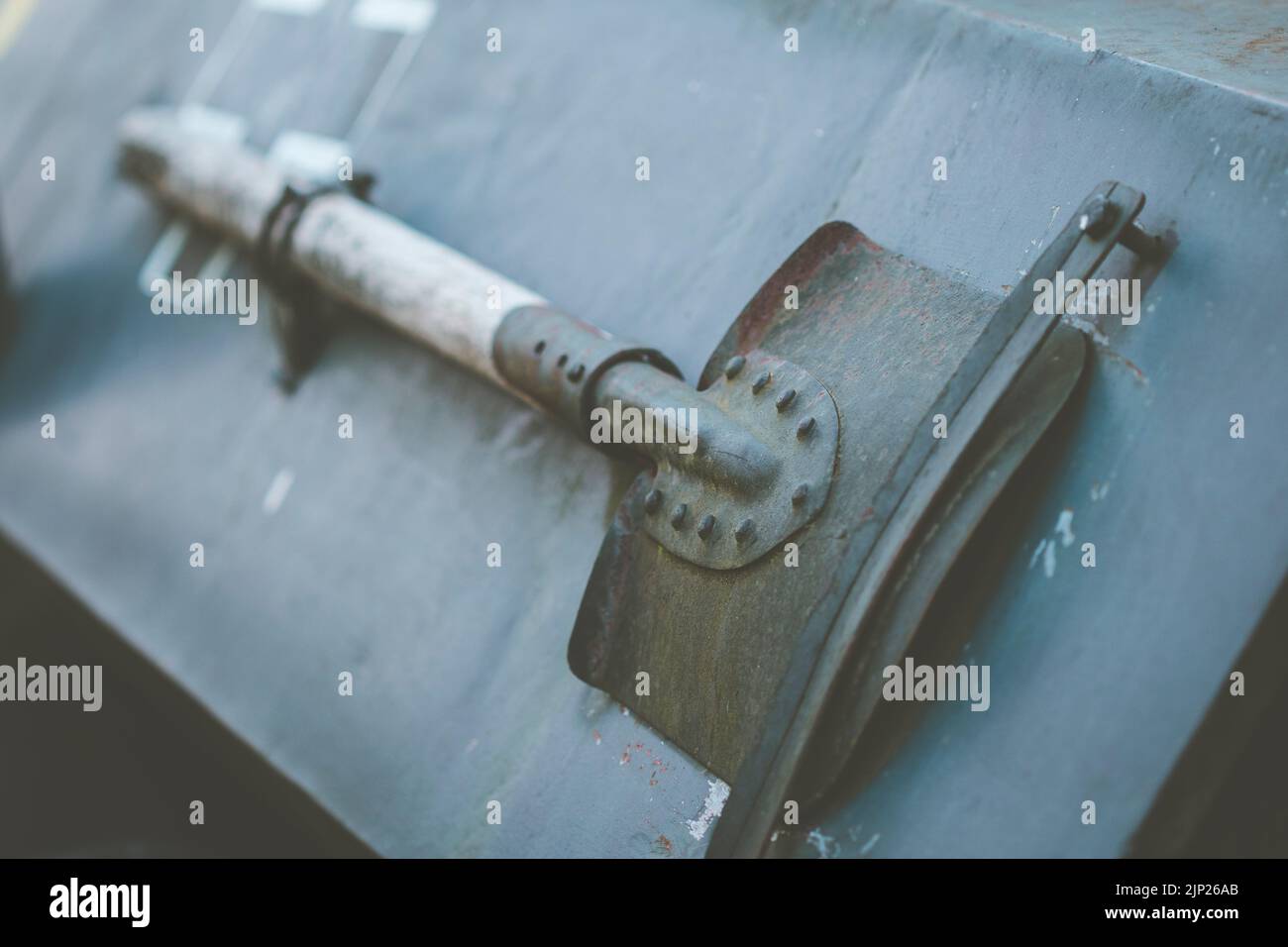 Spade attached to world war II german heavy armoured reconnaissance ...