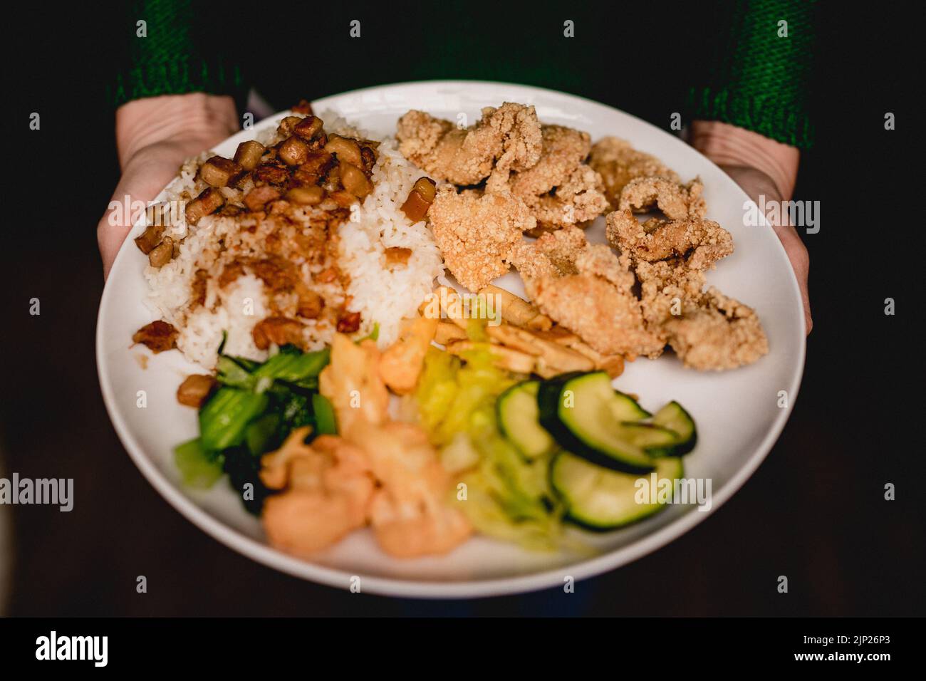 vegetable, meal, dish, fried chicken, vegetables, meals, dishes, fried ...