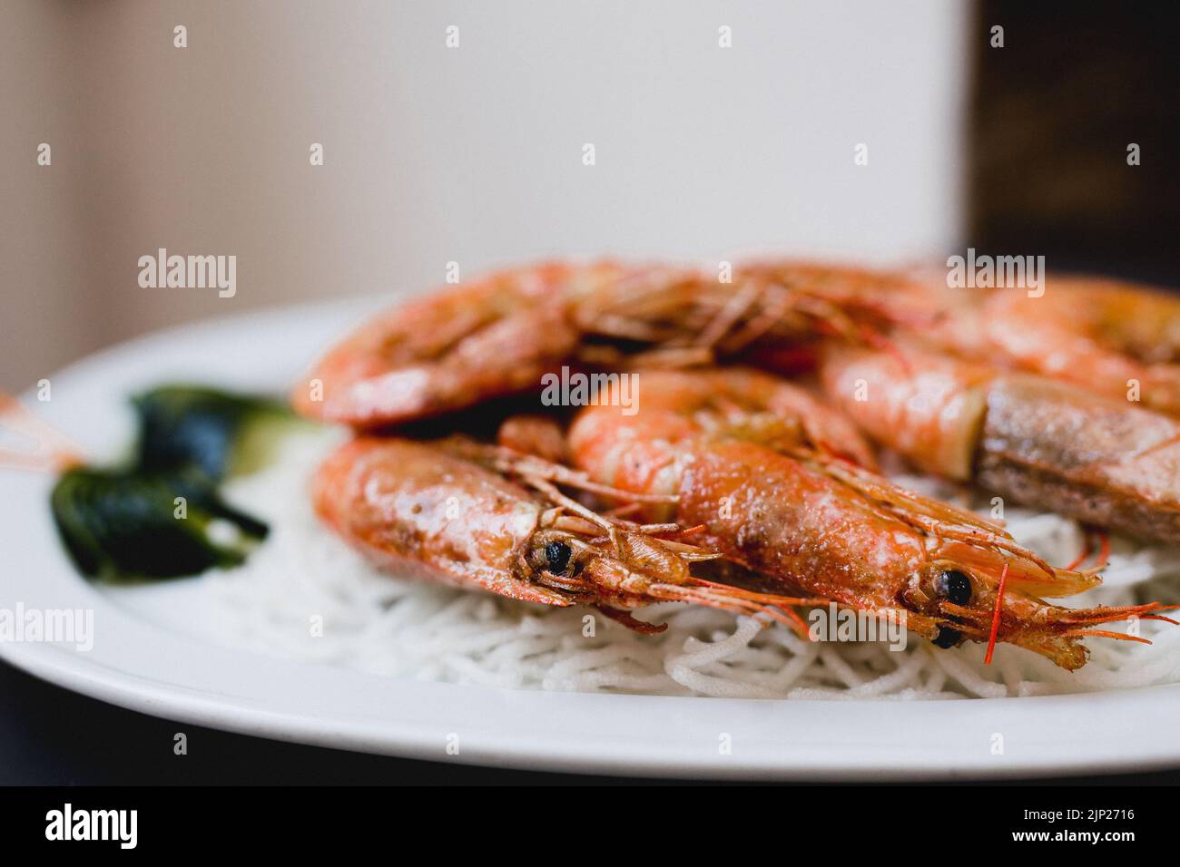 rice, shrimp, lunch, rices, shrimps, lunch time Stock Photo - Alamy