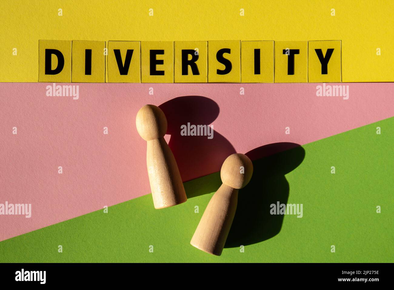 Message DIVERSITY. Motivational Words Quotes Concept. Colorful ...