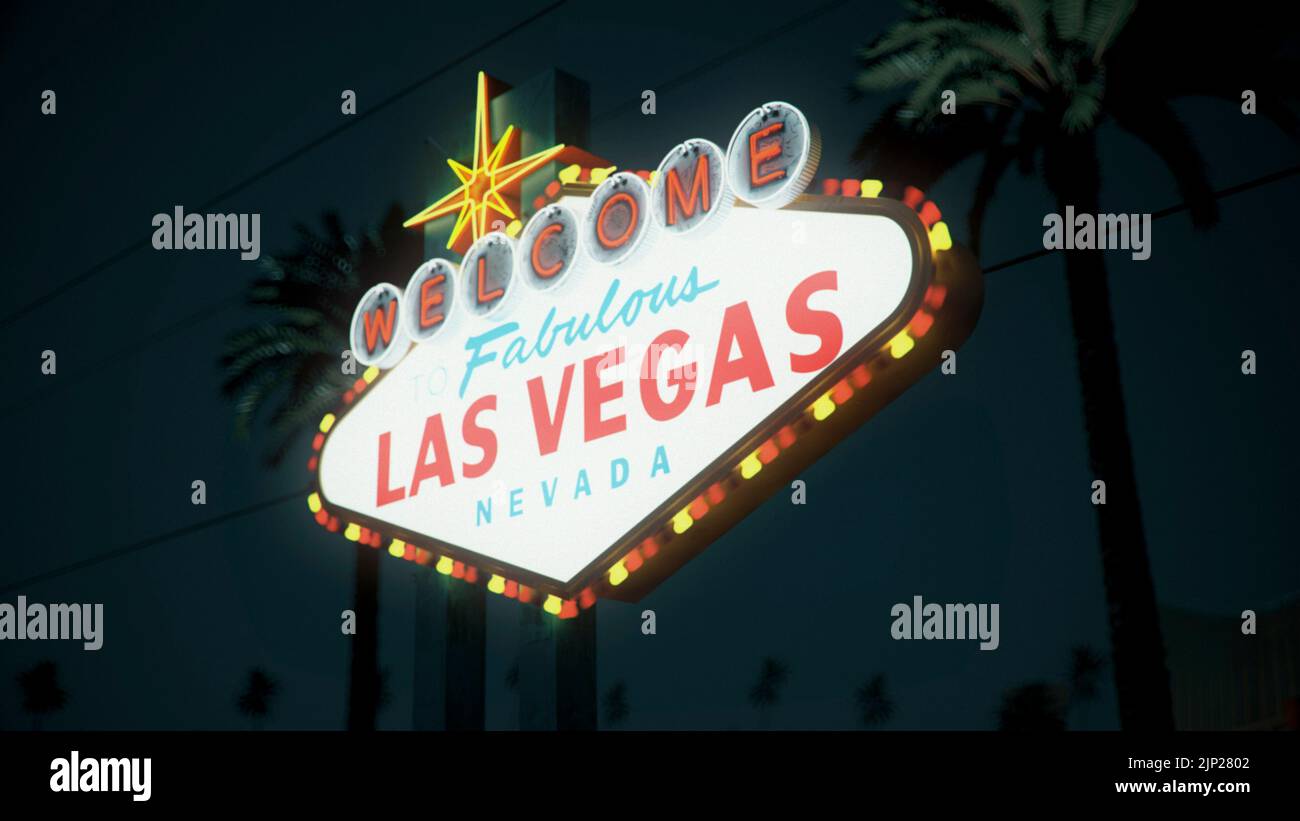Las vegas strip night driving hi-res stock photography and images - Alamy