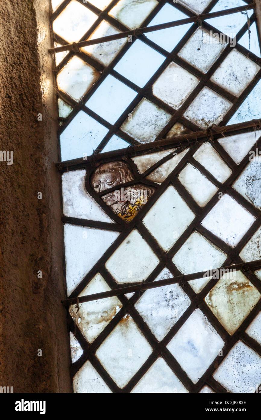 Stained glass window believed to depict Edward V aka John Evans - Evans ...