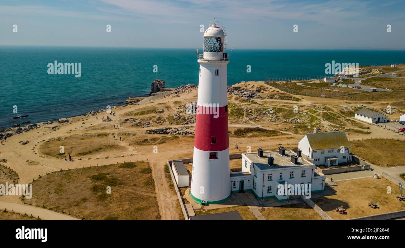 Portland Bill Lighthouse Stock Photo - Alamy