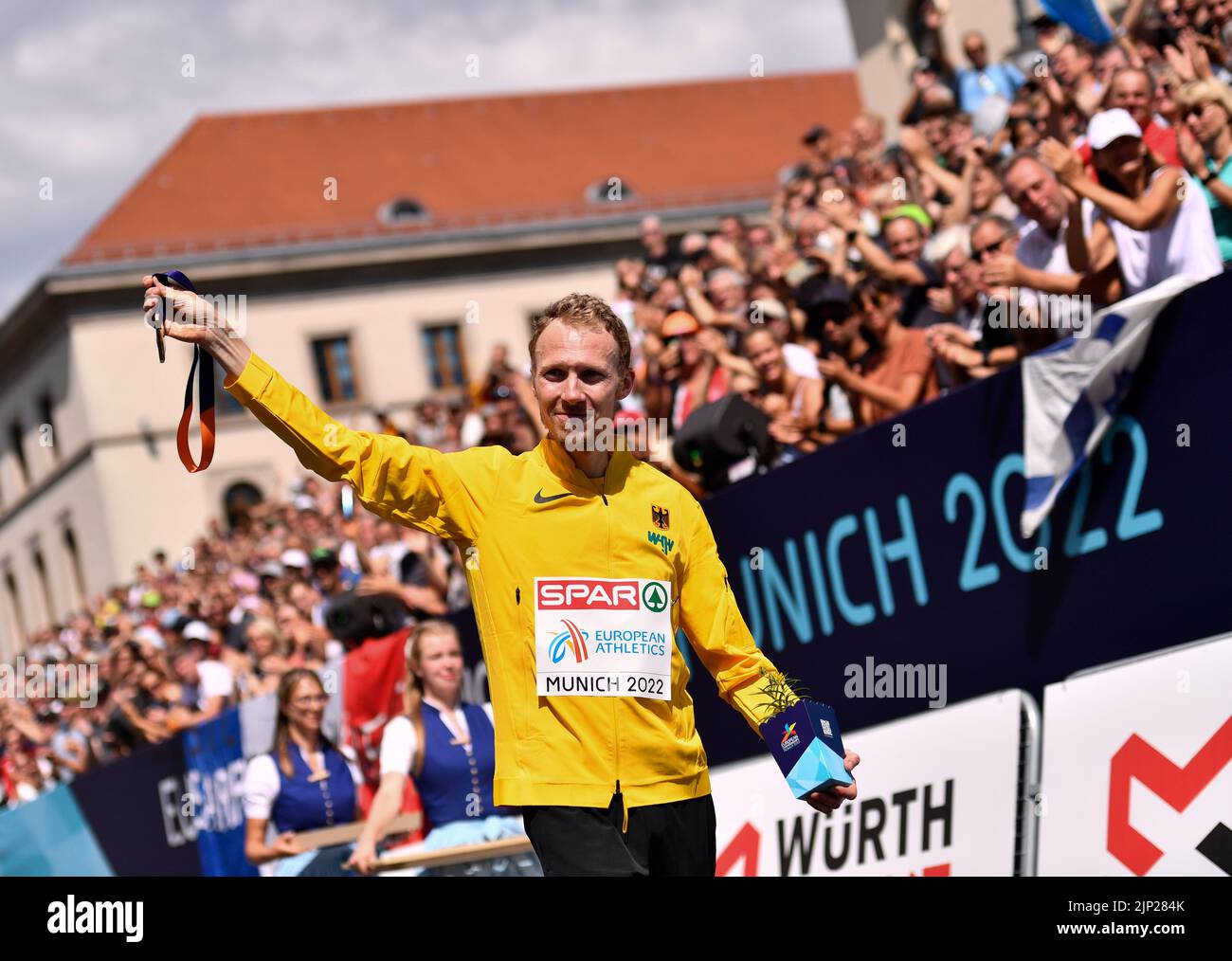 Munich, Germany. 15th Aug, 2022. Athletics: European Championships ...