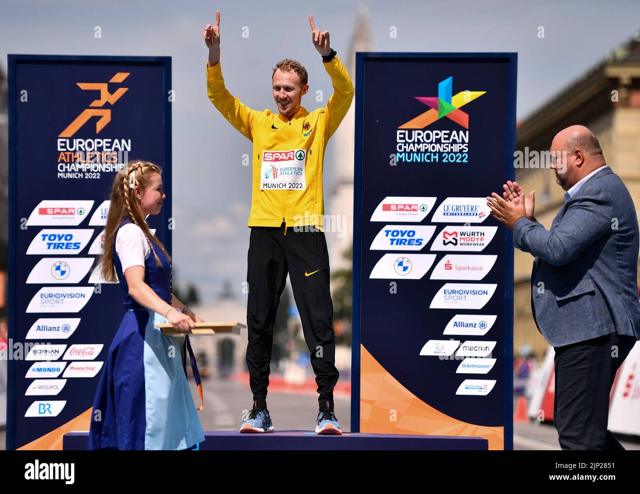 Munich, Germany. 15th Aug, 2022. Athletics: European Championships ...