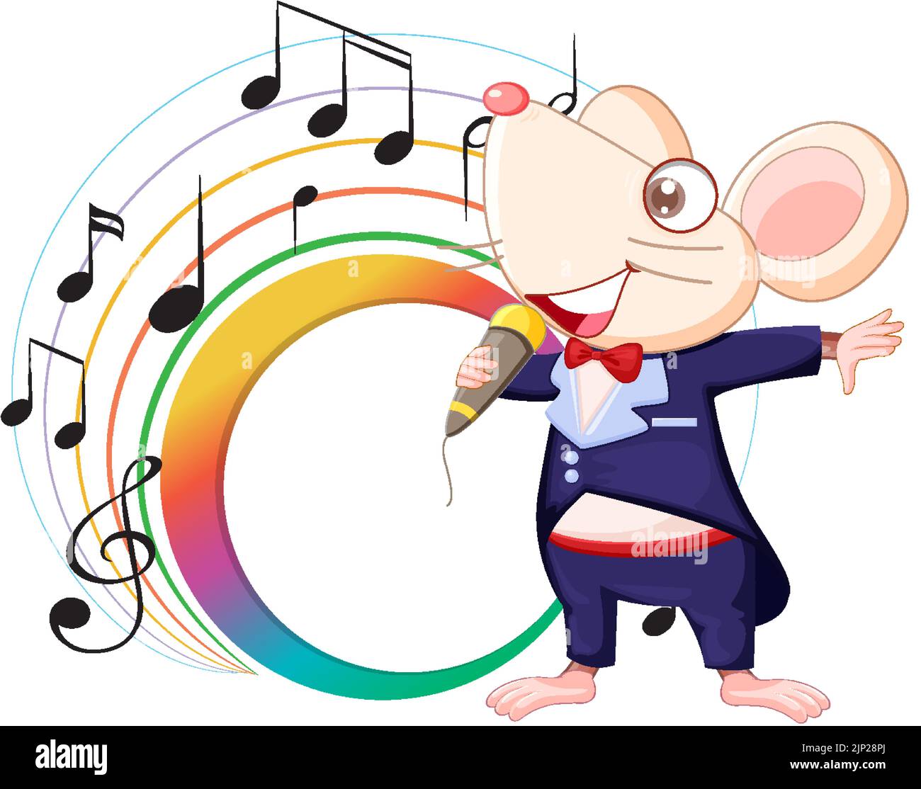 Rate singer with music key banner illustration Stock Vector Image & Art ...