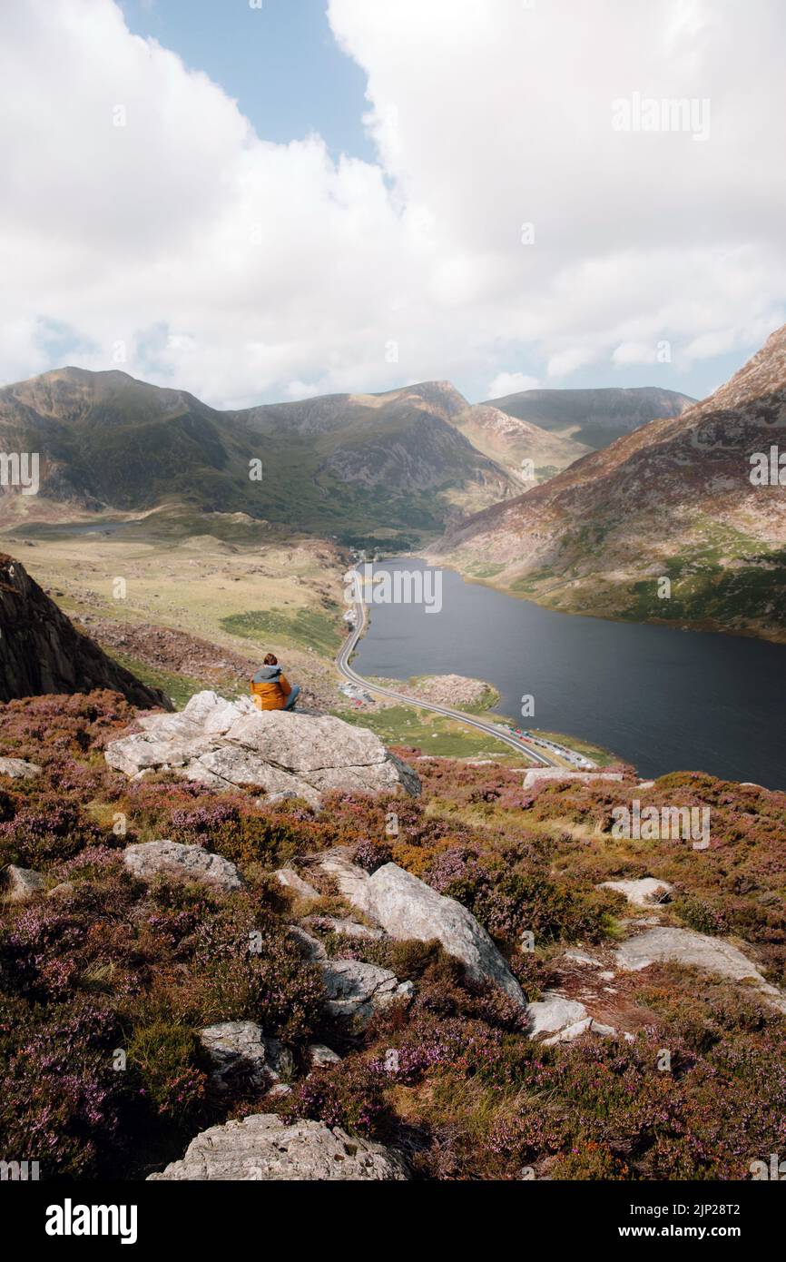 break, view, snowdonia nationalpark, countryside, wanderlust, nature ...