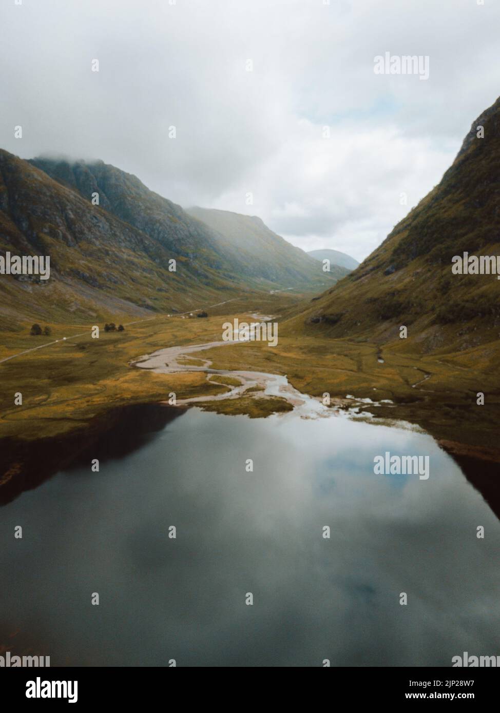 lake, mountains, great britain, lakes, mountain, england, uk Stock ...