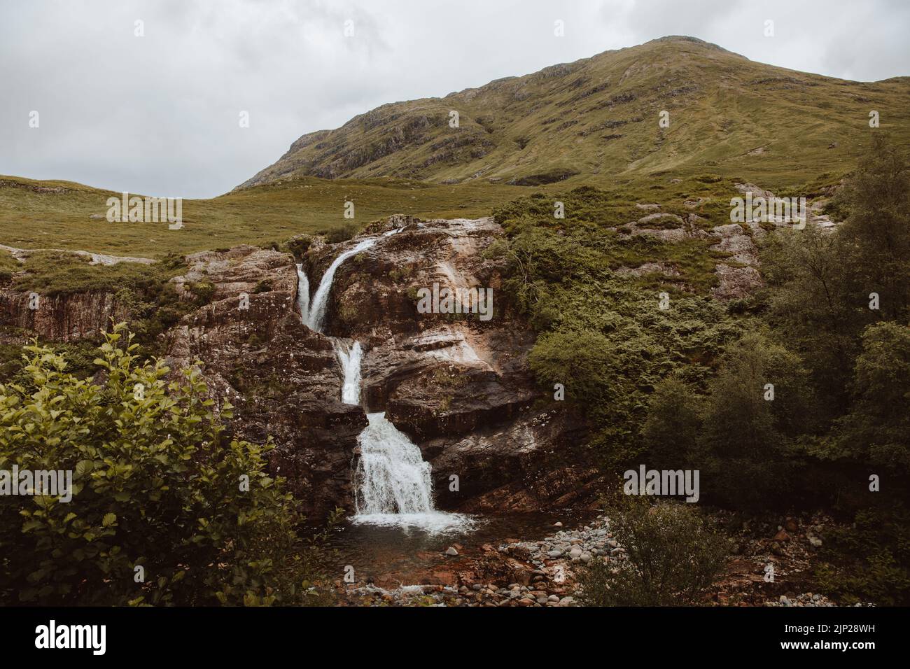 rocks, mountainous region, scotland, glencoe, mountainous regions ...