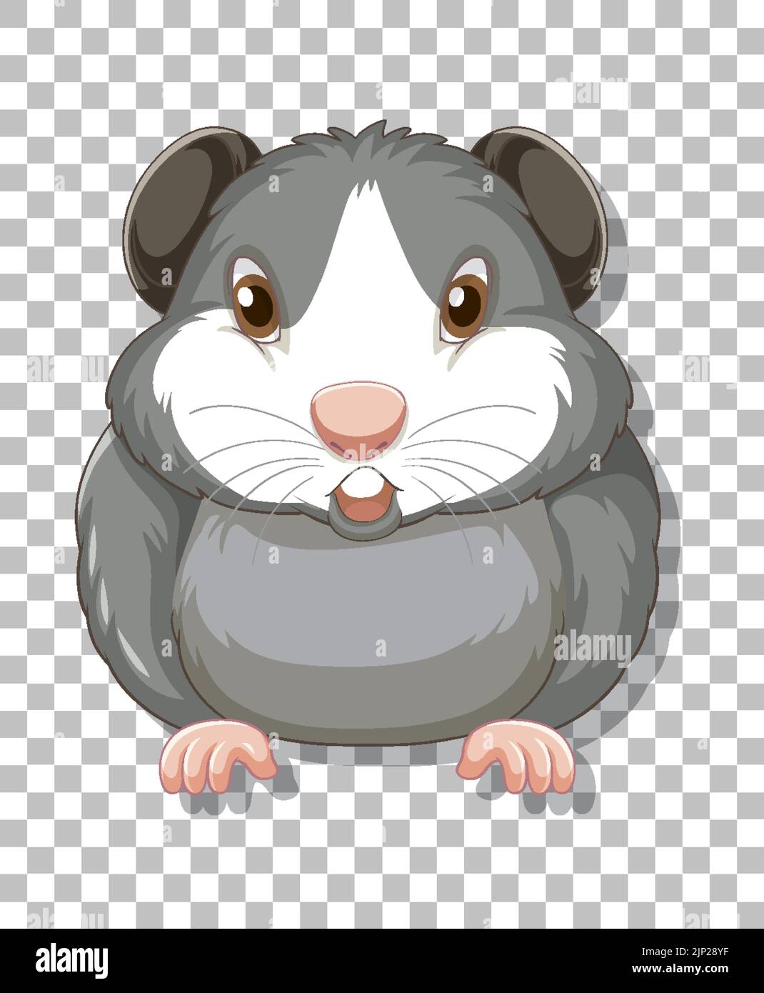 Hamster in cartoon style illustration Stock Vector Image & Art - Alamy