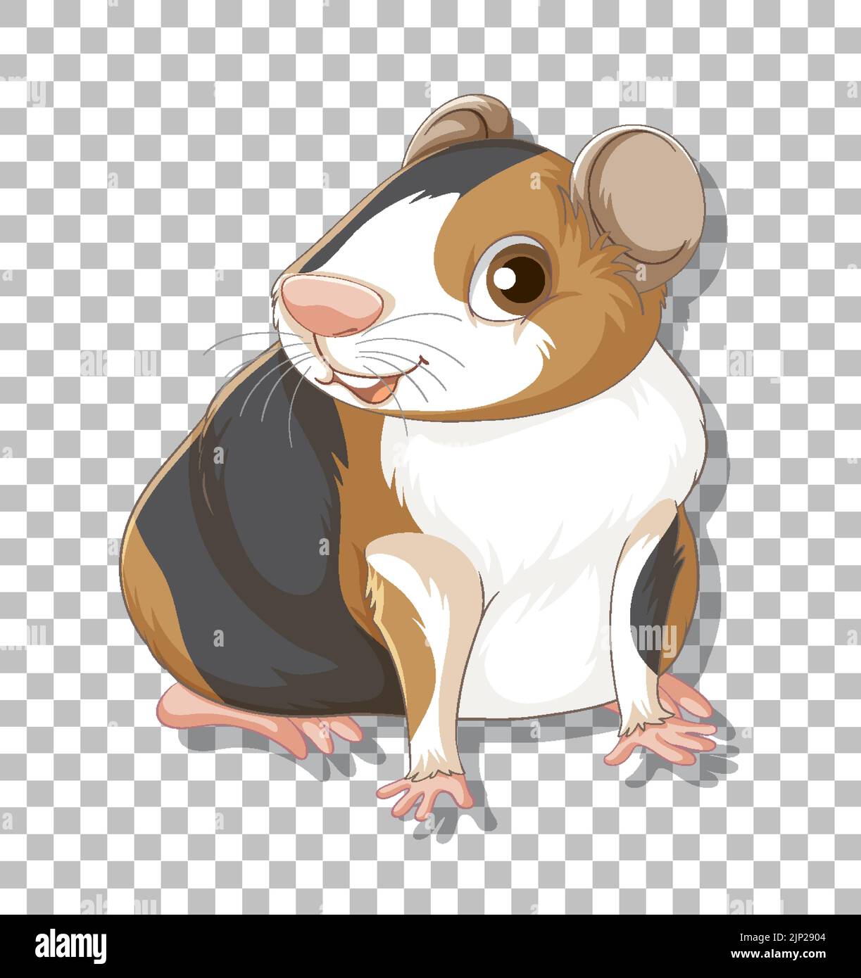 Hamster in cartoon style illustration Stock Vector Image & Art - Alamy