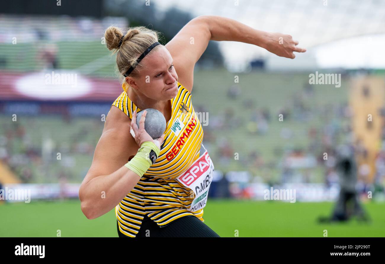 Munich, Germany. 15th Aug, 2022. European Championships, European ...