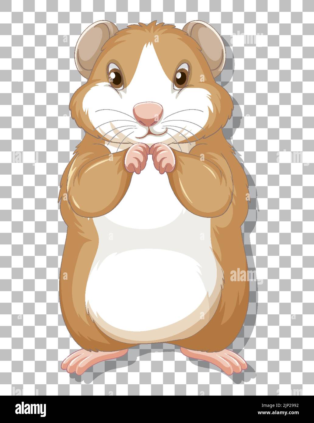 Hamster in cartoon style illustration Stock Vector Image & Art - Alamy