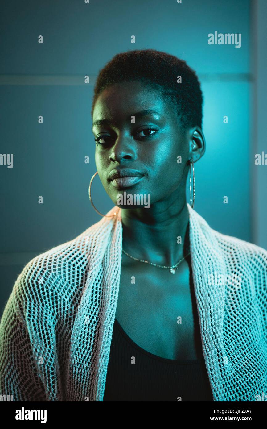 young woman, serious, person of color, girl, girls, woman, young women ...