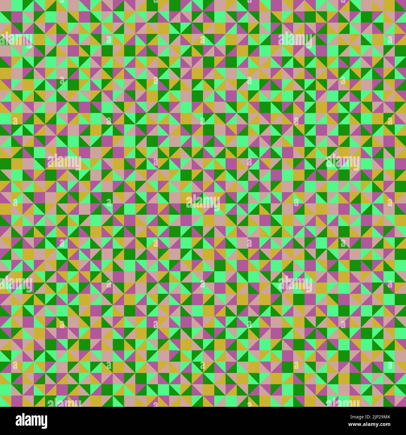 Colorised Rhombuses tiles tessellation pattern illustration Stock ...