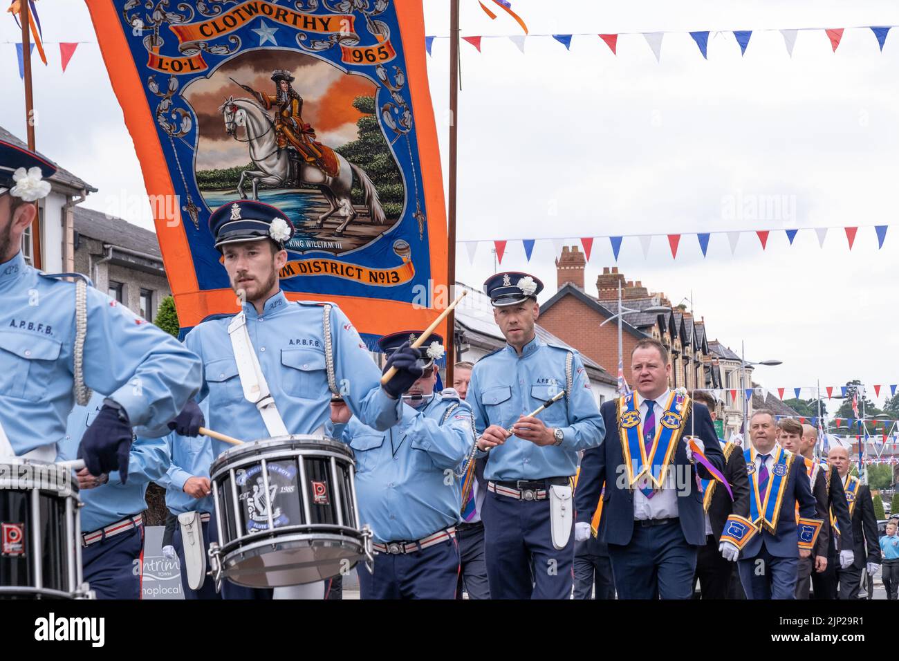 Protestant band hi-res stock photography and images - Alamy