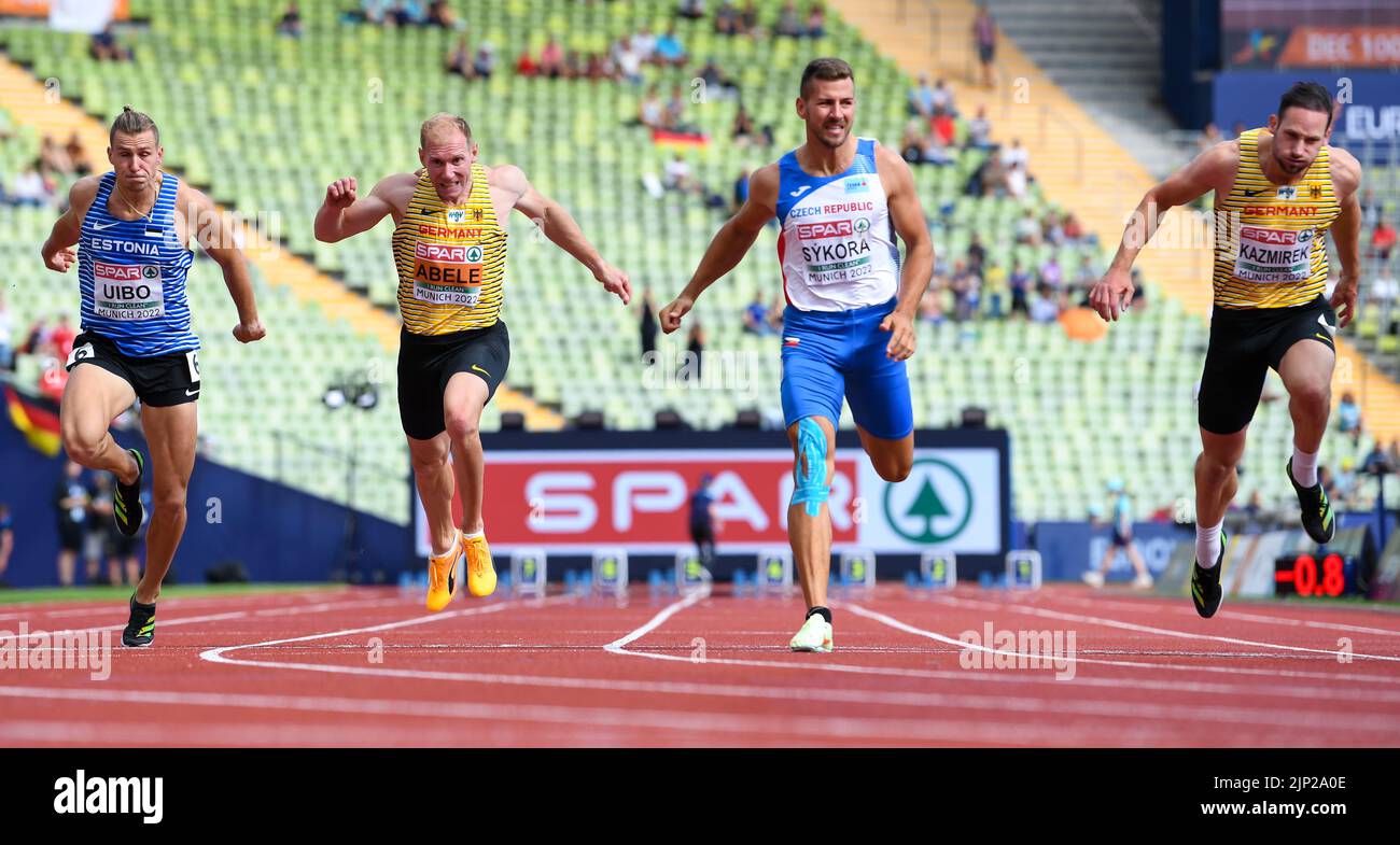Munich, Germany. 15th Aug, 2022. European Championships, Athletics ...