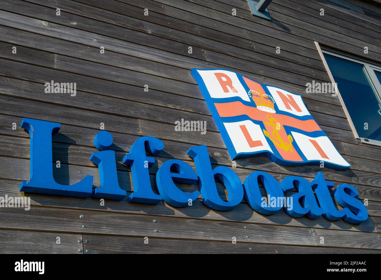 The royal national lifeboat institution logo hi-res stock photography ...