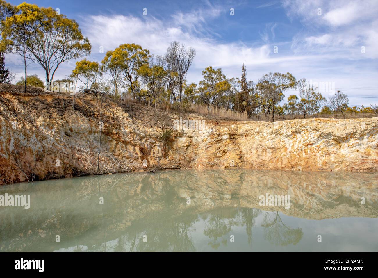 Beautiful View of a Lake or Dam at Emmaville, New South Wales ...