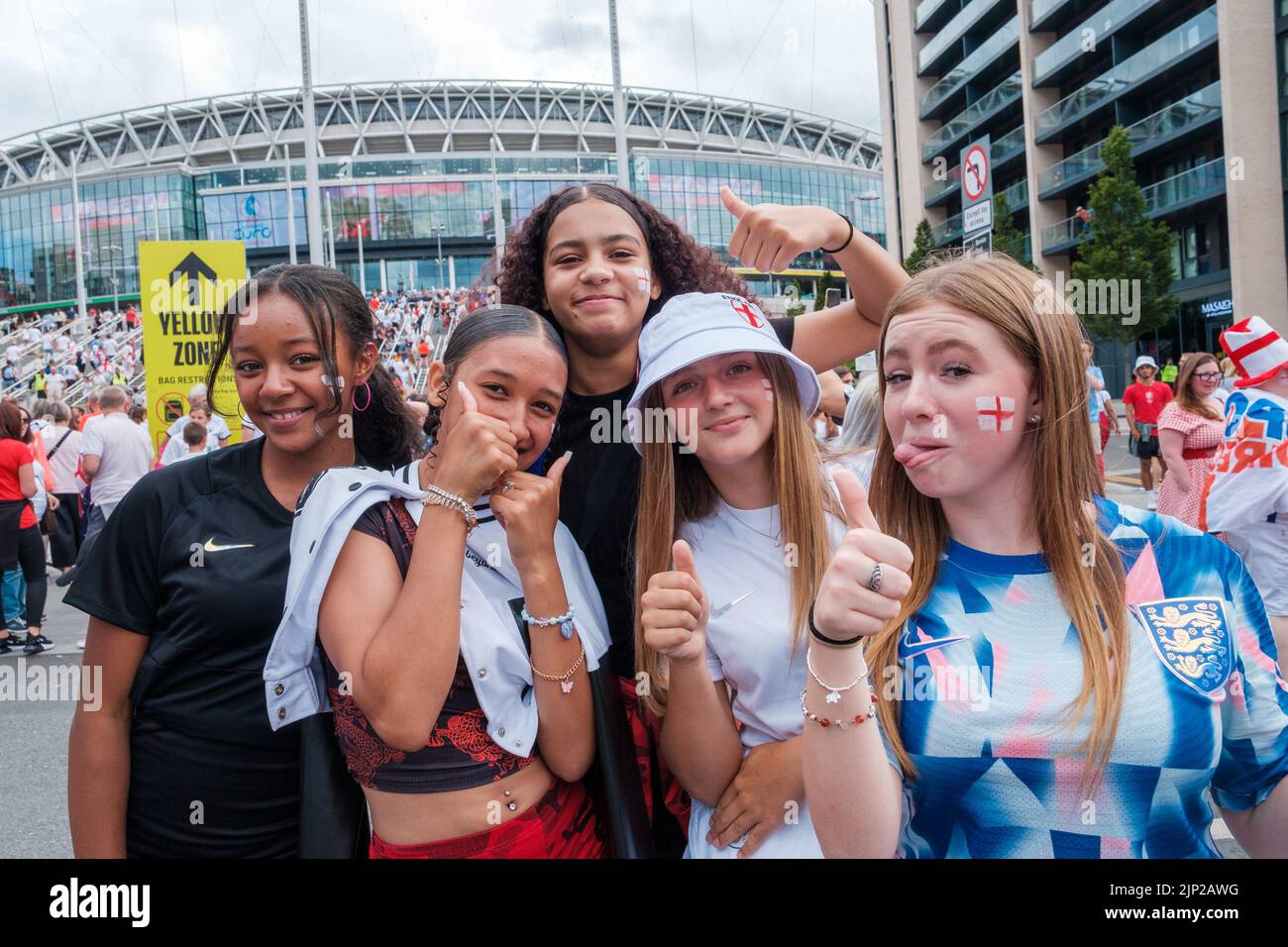 England And Germany face off at Wembley during the Euros Finals and ...