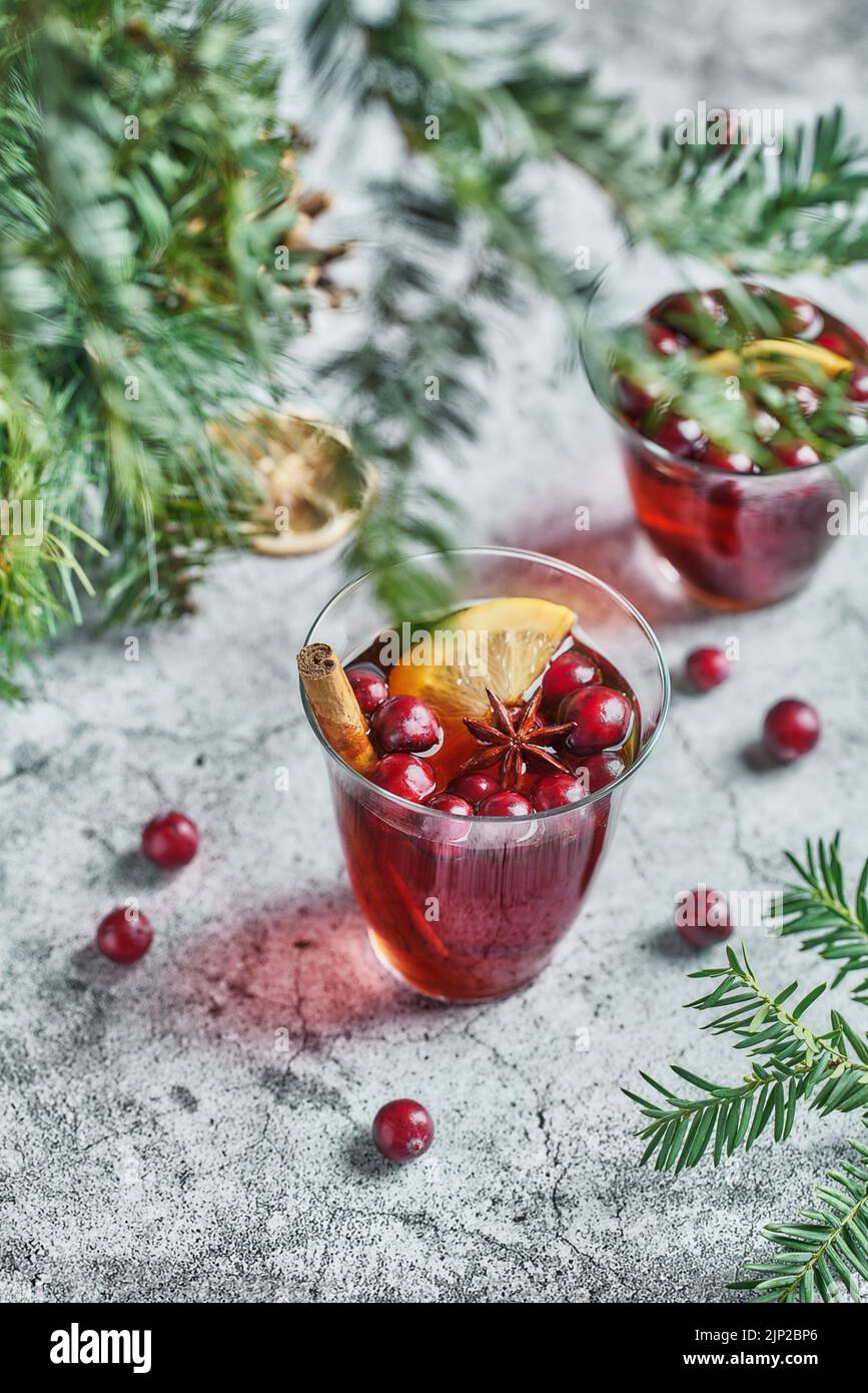 tea, glogg, winter drink, teas, gloggs, punch Stock Photo - Alamy